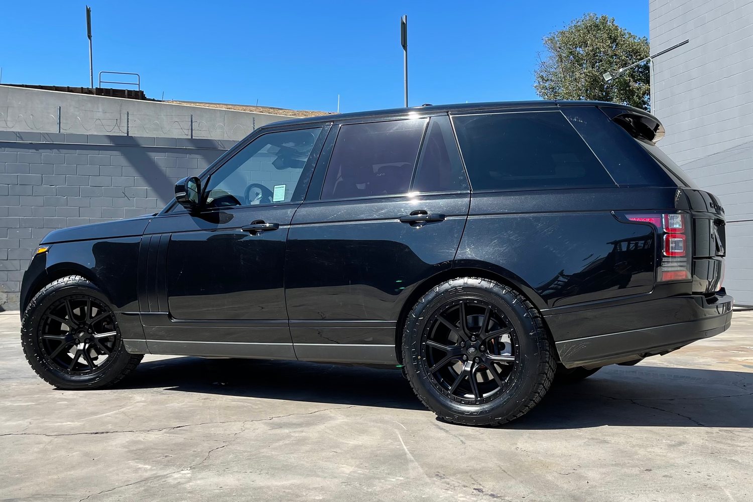 Mantra Wheels for Land Rover Range Rover Black Knighthawk Satin Black ⋆ ...