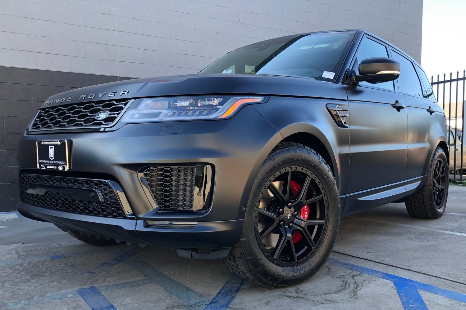 Mantra Wheels for Land Rover Range Rover Sport Black Knighthawk Satin ...