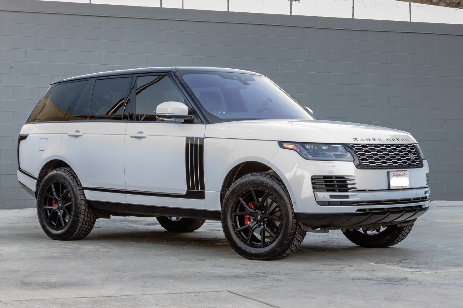 Mantra Wheels for Land Rover Range Rover White Knighthawk Satin Black ⋆ ...