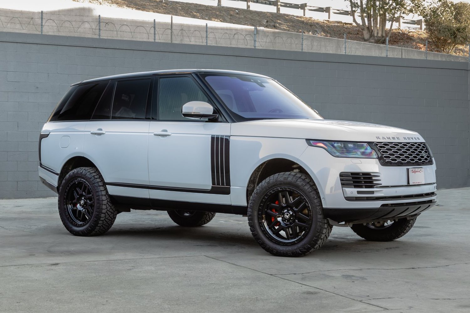 Mantra Wheels for Land Rover Range Rover White Seamak Gloss Black ⋆ ...
