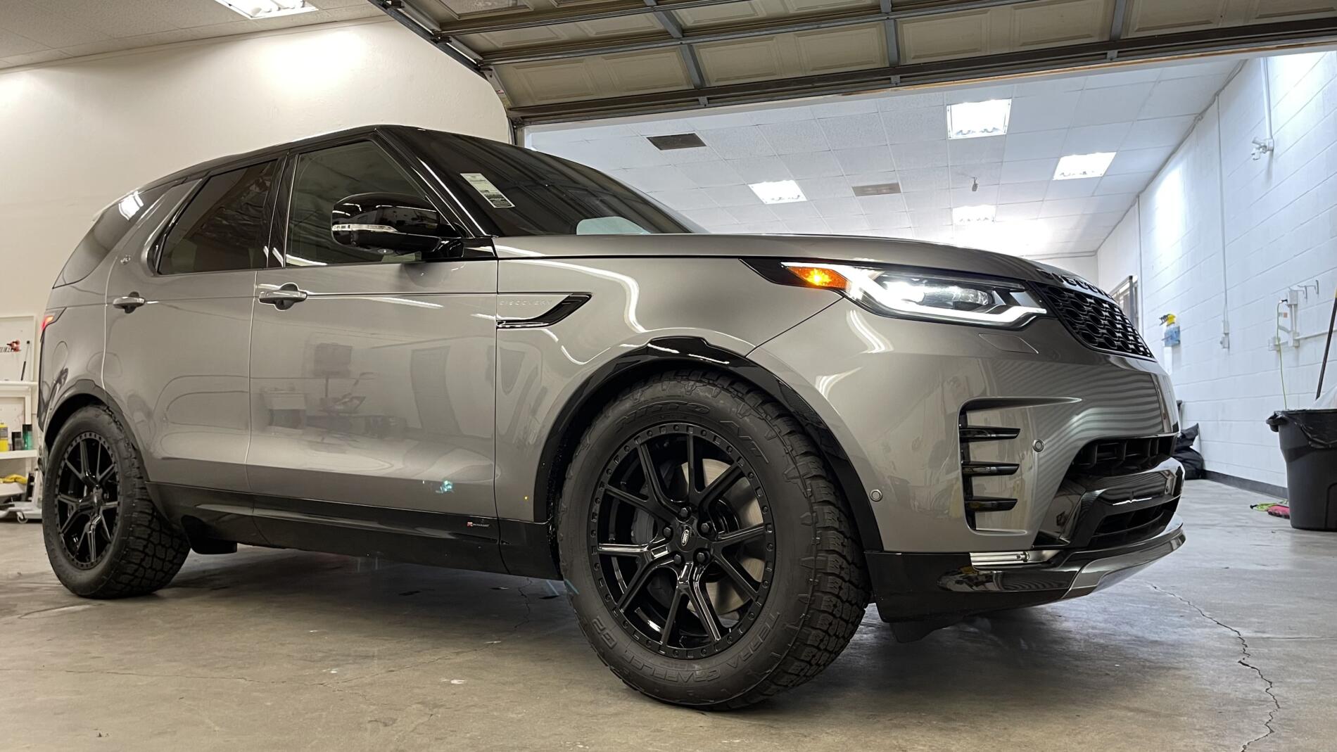Mantra Wheels for Land Rover Discovery Silver Knighthawk Gloss Black ⋆ ...