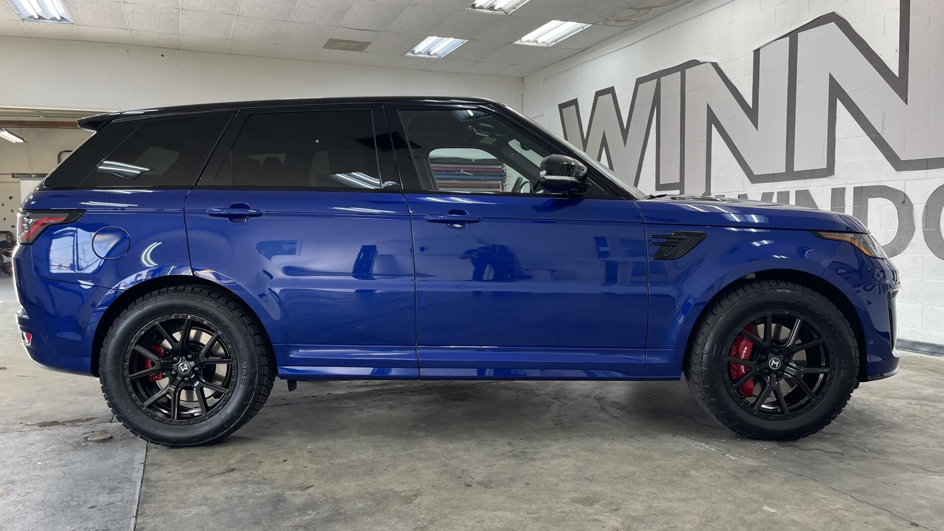 Mantra Wheels for Land Rover Ranger Rover Sport Blue Knighthawk Gloss ...