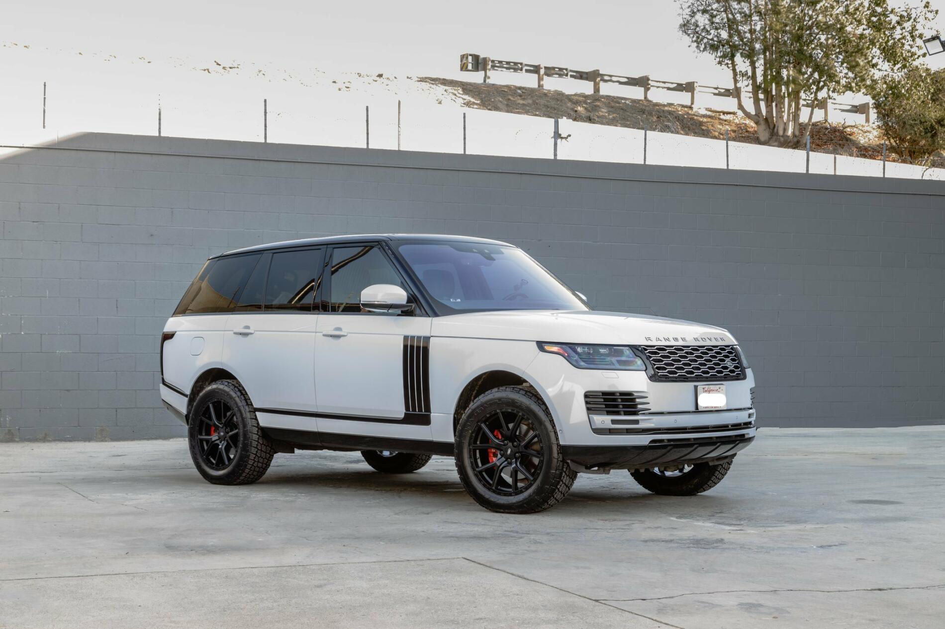 Mantra Wheels for Land Rover Range Rover White Knighthawk Satin Black ⋆ ...