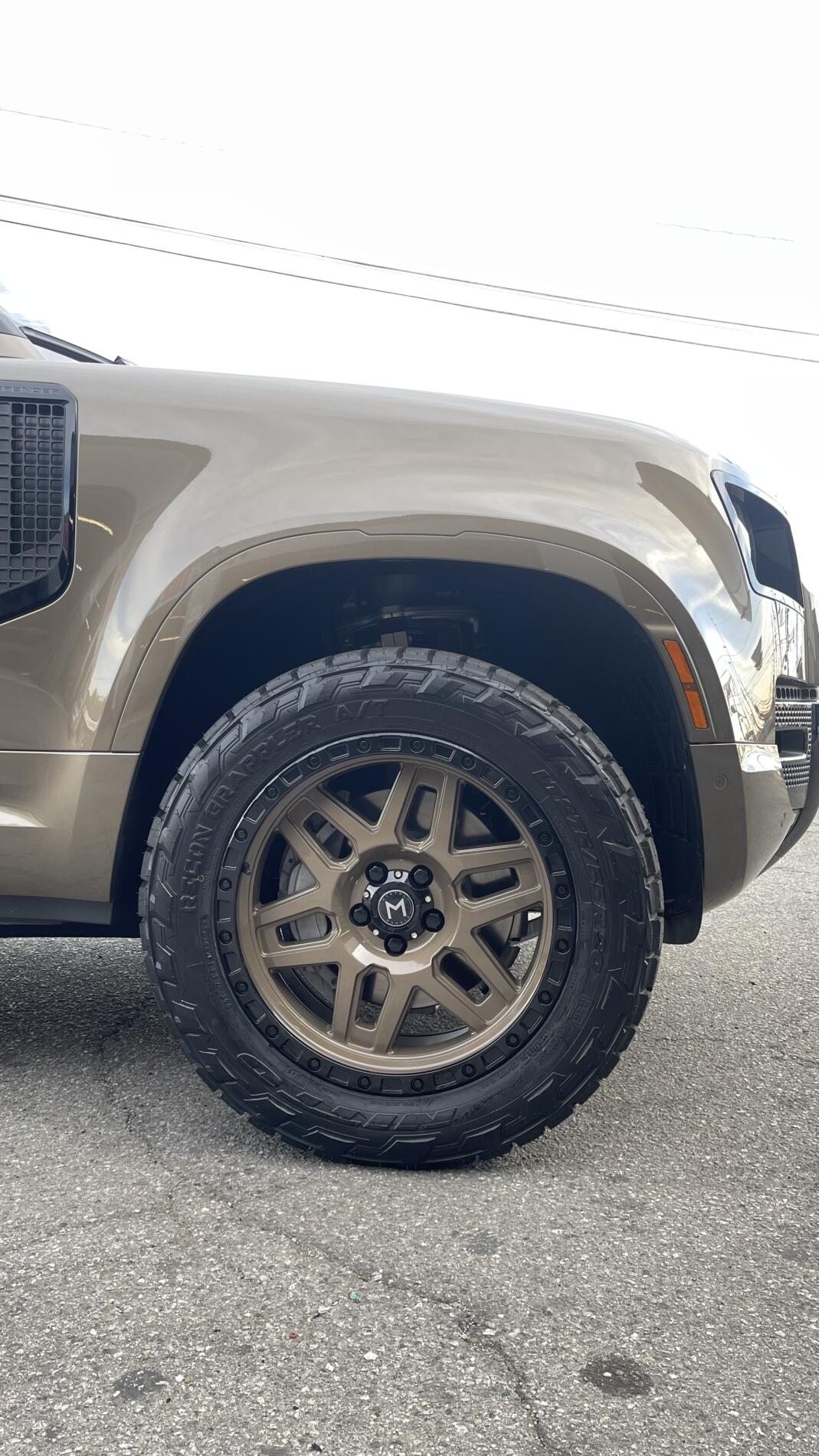 Mantra Wheels for Land Rover Defender Bronze Seamak Bronze ⋆ Wheels for ...