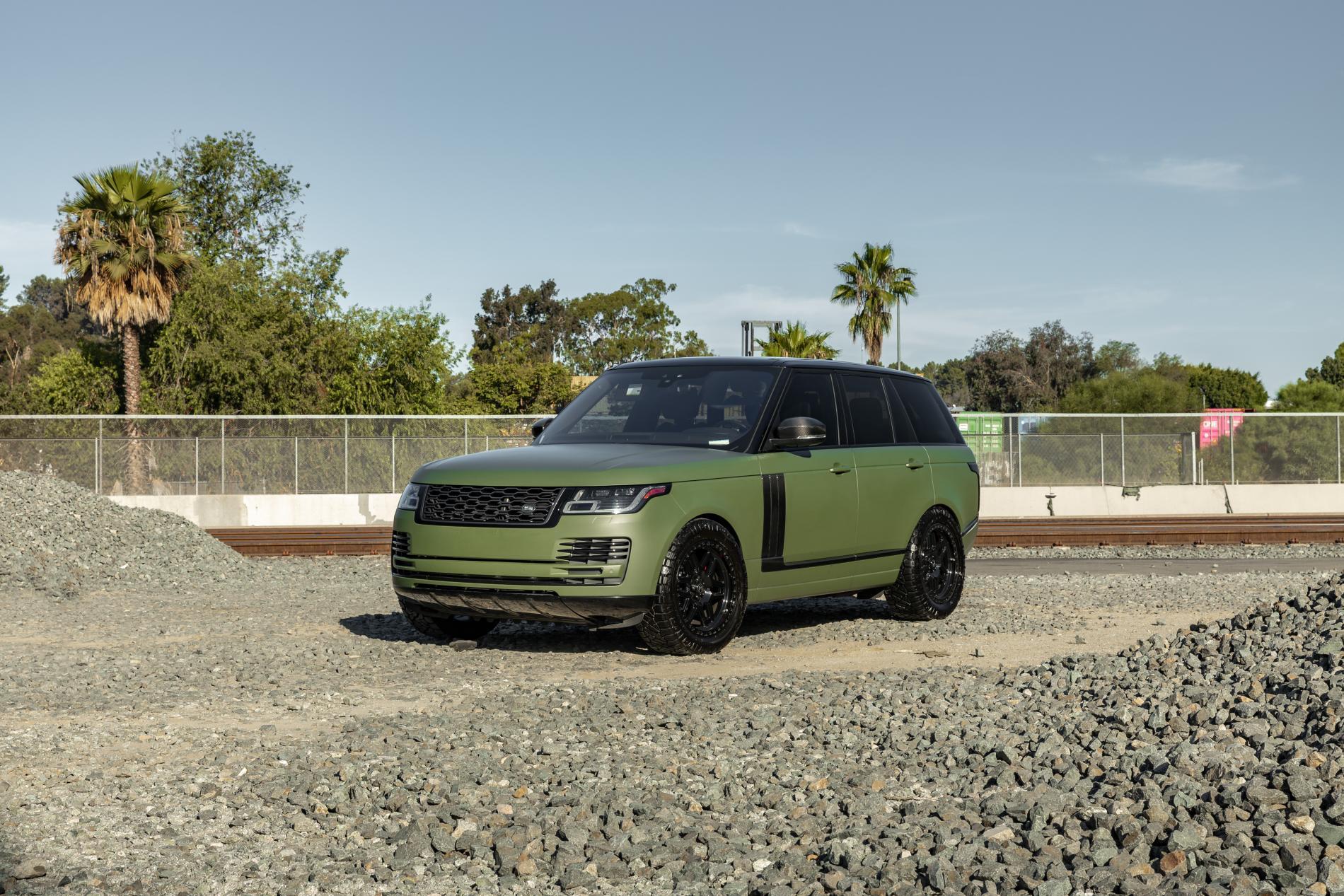 Mantra Wheels for Land Rover Range Rover Green Seamak Gloss Black ⋆ ...