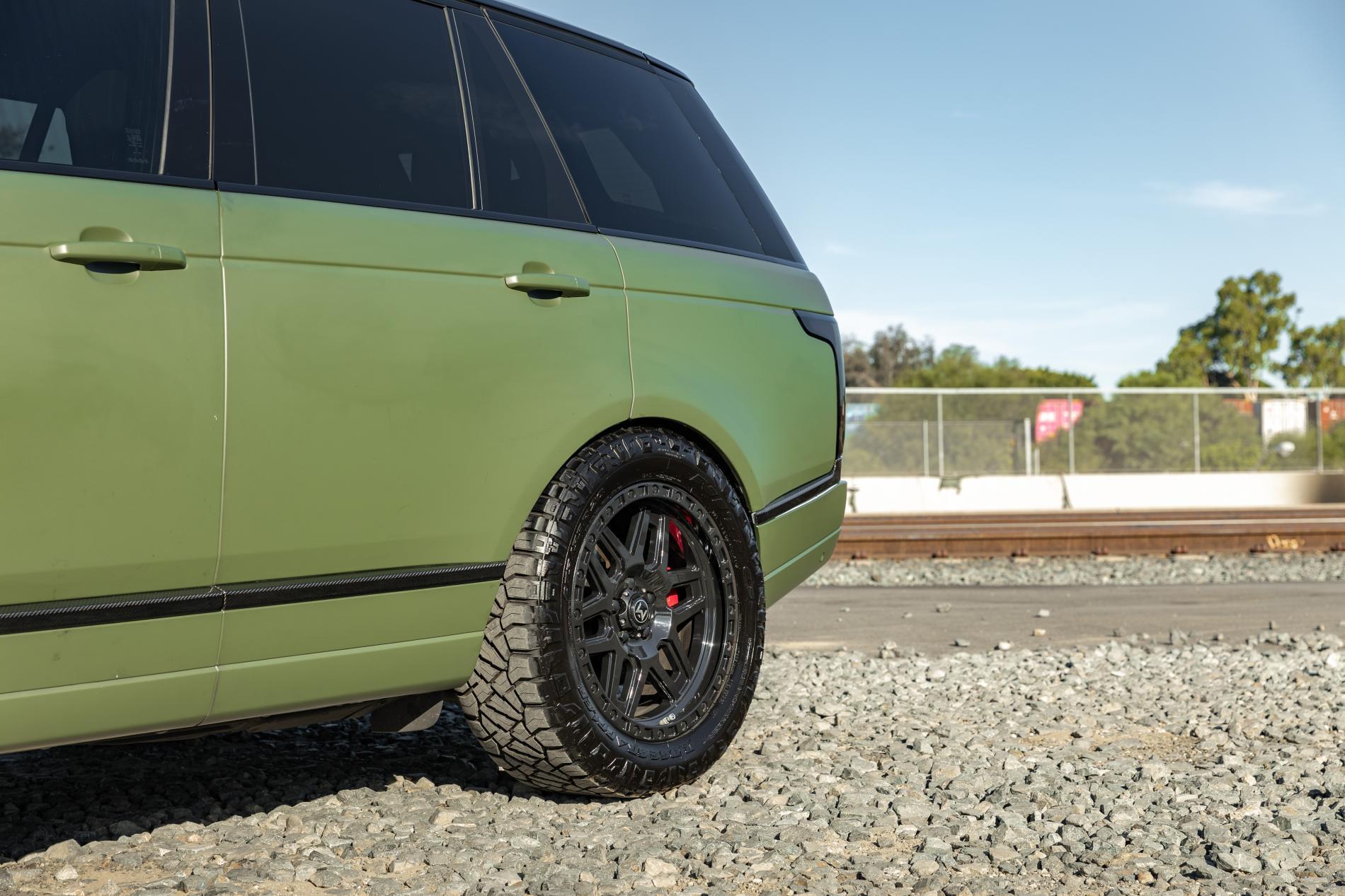 Mantra Wheels for Land Rover Range Rover Green Seamak Gloss Black ⋆ ...