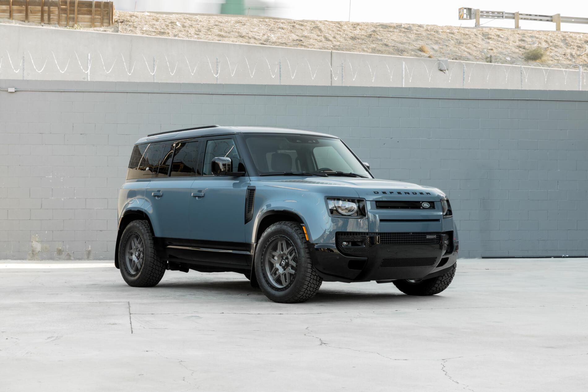 Mantra Wheels for Land Rover Defender Blue Seamak Gunmetal Grey ⋆ ...