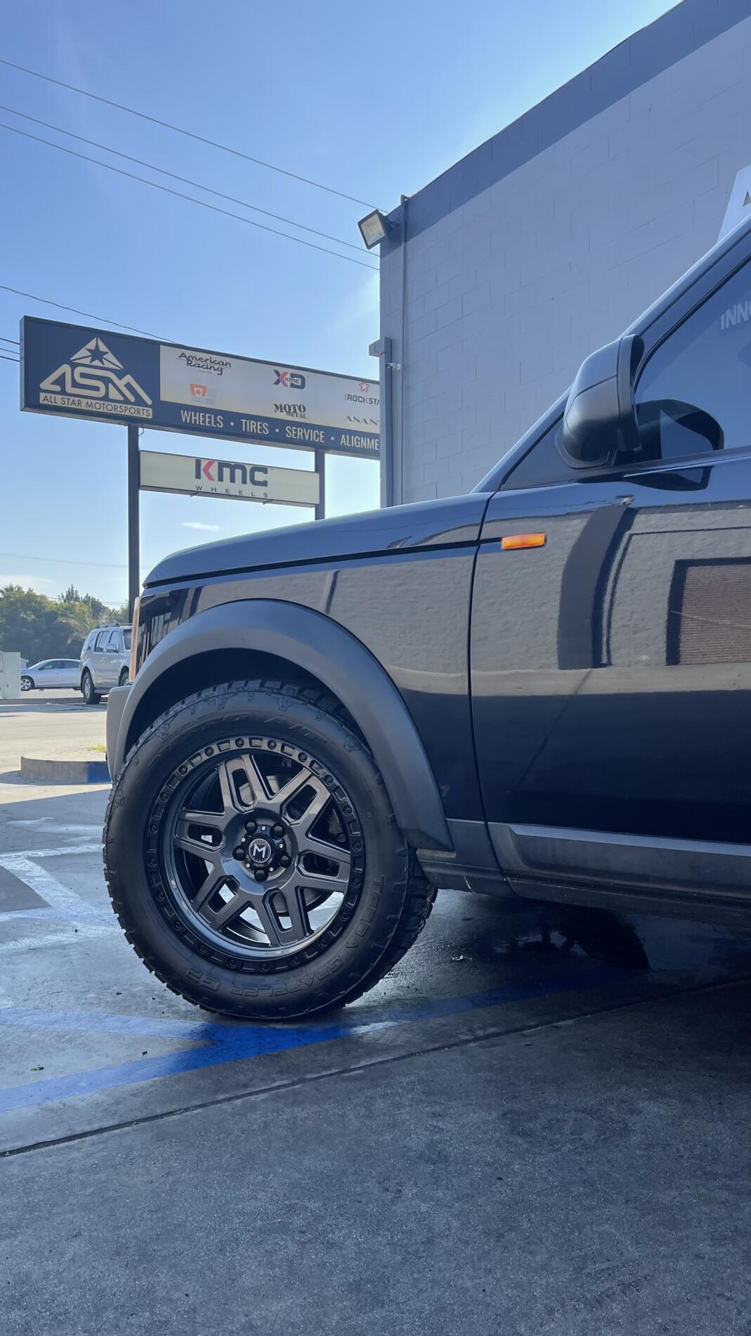 Mantra Wheels for Land Rover Discovery 3 Black Seamak Gunmetal Grey ⋆ ...